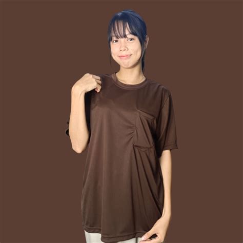 เสื้อก่อสร้างแขนสั้น สีน้ำตาล มีเชิ๊ต เสื้อคนงานแขนยาว ราคาถูก เสื้อก่อสร้างไมโคร เสื้อทีม