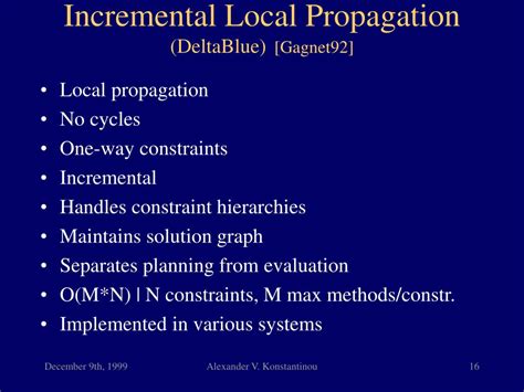 Ppt Computational Models Of Constraint Propagation Powerpoint Presentation Id630842