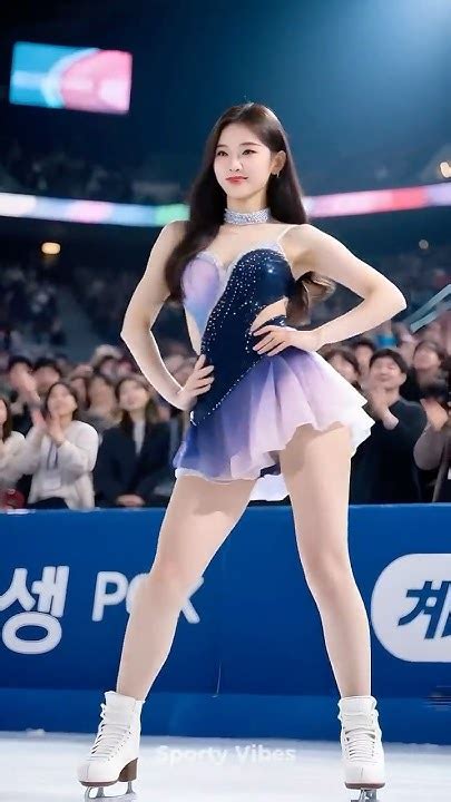 아이스링크에서 펼쳐진 놀라운 댄스 퍼포먼스 그녀의 매력을 놓치지 마세요 🔥 피겨스케이팅 댄스 Kpop 옴브리뉴댄스 Youtube