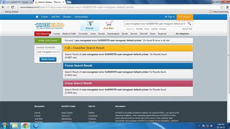 Cara Mengatasi “error 0x00000709” Saat Mengeset Default Printer Kaskus