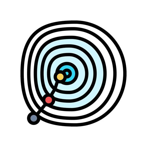 Gradient Descent Algorithm Color Icon Vector Illustration 39202046