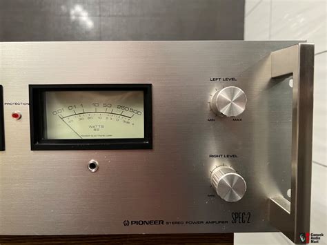 Pioneer Spec 1 And Spec 2 Vintage Pre And Power Amplifiers Photo 4497663