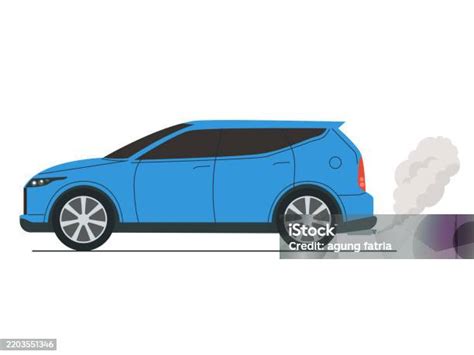 자동차 배기 가스에서 연기가 공기 중으로 나옵니다 배기 가스 자동차 배기가스 스모그 0명에 대한 스톡 벡터 아트 및 기타 이미지 0명 가솔린 개념 Istock
