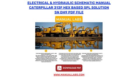 Schematic Manual Caterpillar 313f Hex Based Spl Solution Dh9 Pdf File