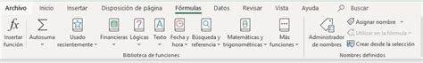 Trabajar Con Funciones En Excel