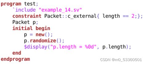 Systemverilog 随机systemverilog随机数 Csdn博客