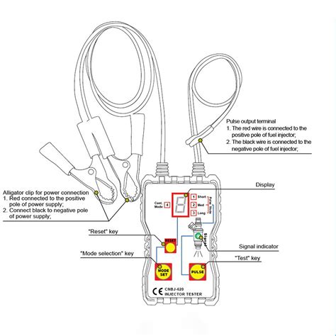 Injector Tester 12v Fuel Injector 4 Pluse Modes Te Grandado
