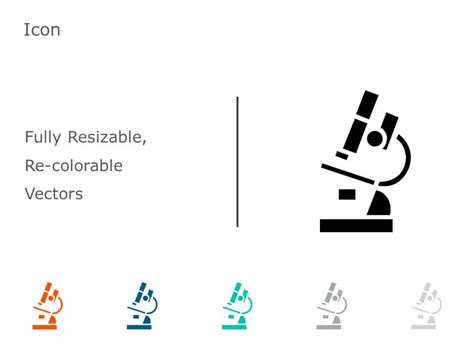 Microscope Icon PowerPoint Template