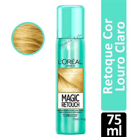 Retoque De Raiz Spray Instantâneo Magic Retouch Cor Louro Claro Loréal