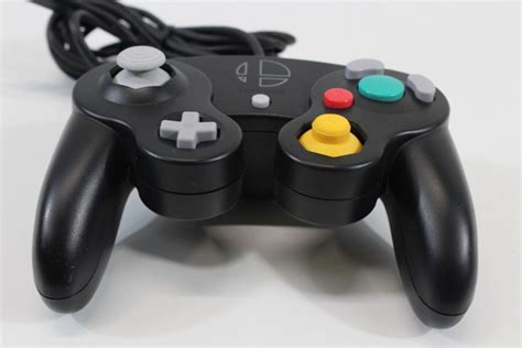 Official Nintendo Gamecube Controller Smash Bros Ultimate Black Oem T3