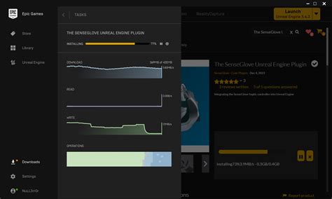 Through The Epic Games Launcher The Senseglove Unreal Engine Handbook