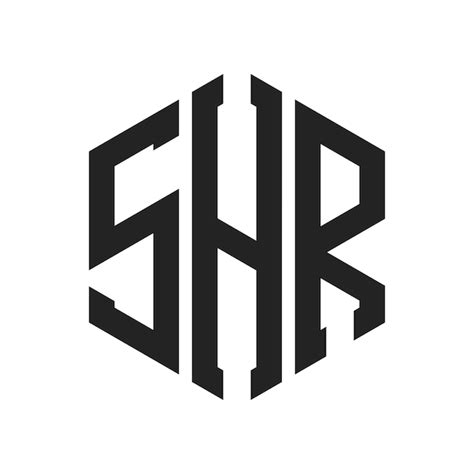 Premium Vector Shr Logo Design Initial Letter Shr Monogram Logo Using
