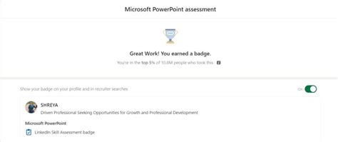 Shreya Dey On Linkedin Linkedinskillassessment Continuouslearning