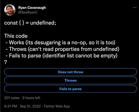 Empty Destructuring Patternsmd · Github