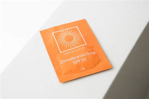 Sunscreen Sachets 20 Pieces Small Pack Smeerkees