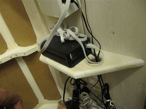 Telephone And WLAN Router Cabinet Make