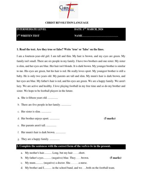 1 Intermediate Level Pdf Language Arts And Discipline Foreign