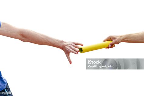 남자 릴레이 경주 배턴 통과 여름 육상 선수권 대회 흰색 배경에 고립 릴레이에 대한 스톡 사진 및 기타 이미지 릴레이 달리기 2024년 Istock