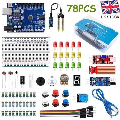 Arduino Uno R3 Compatible Board Arduino Ide And Basic Starter Kit