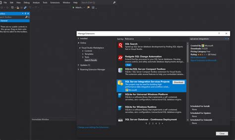 Sql Server Integration Services Ssis Basics Installation