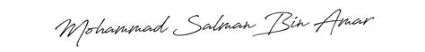 83 Mohammad Salman Bin Amar Name Signature Style Ideas Ideal E Signature