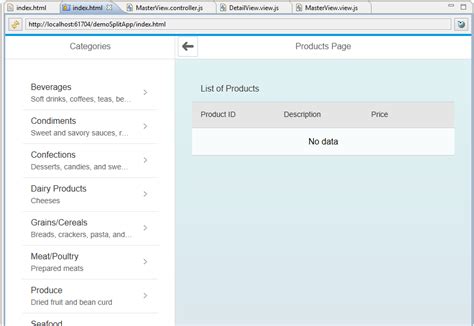Sapmsplitapp Demo Application In Sapui5 Part2