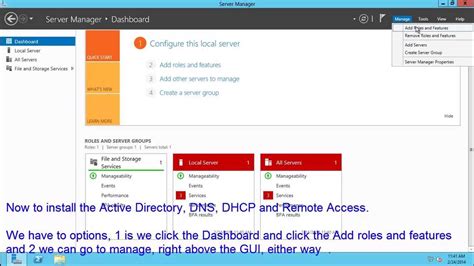 Installations And Configurations Of Active Directory Dns Server Part 1 Youtube