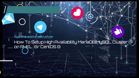SETUP MARIADB MYSQL HIGH AVAILABILITY CLUSTER ON CENTOS 8 RHEL 8