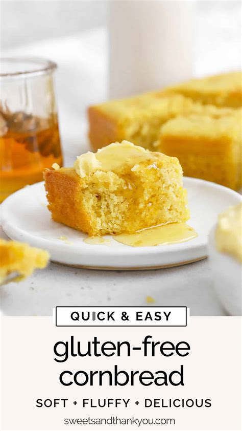 Easy Gluten Free Cornbread Recipe Moist And Fluffy