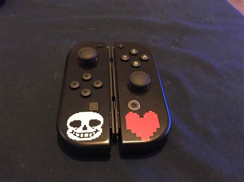 Undertale Themed Nintendo Switch Custom Joy Cons Etsy