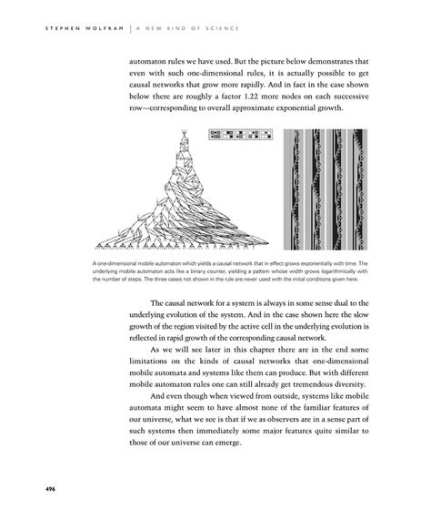 Time And Causal Networks A New Kind Of Science Online By Stephen