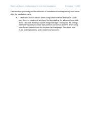 CIS L U LabReport Elizabeth Hall Docx Unit Lab Report Configuration For New Client