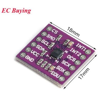 Cjmcu 633 Lsm6dso 6dof Sensor Module 3d Accelerometer Spi I2c Serial