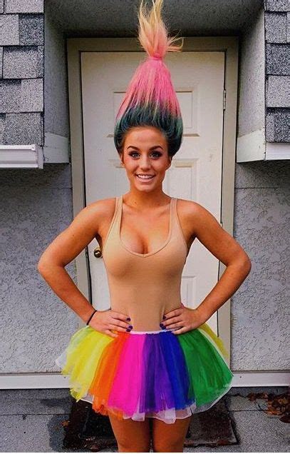 Troll costume | Halloween costumes women creative, Minimalist halloween ...