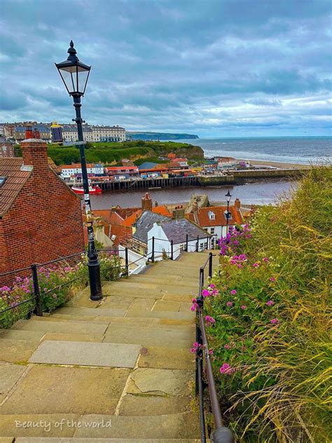 Beauty Whitby Is A Picturesque Coastal Town In North Yorkshire England Whitby Is Known For