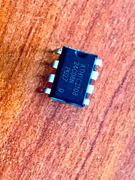 IC AT24C08AN PU27 DIP 8 EEPROM 8KBIT COM24 Faranux Electronics