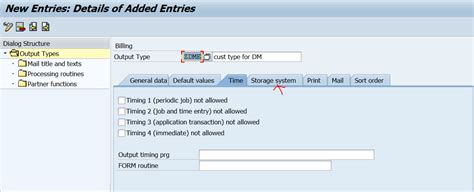 Creating A New Billing Output Type And Assigning It To The Output Determination Procedure In SAP
