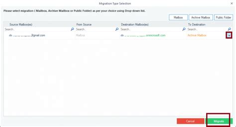 how to migrate imap to office 365 shared mailbox