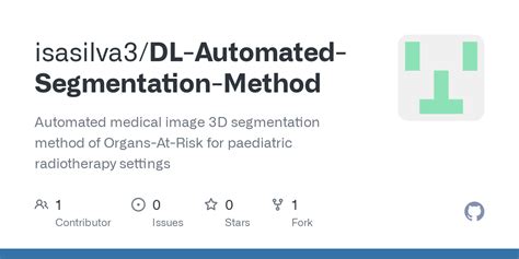 Github Isasilva3dl Automated Segmentation Method Automated Medical
