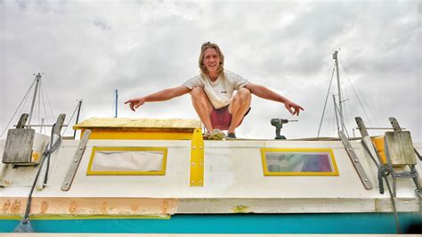 Non Stop Critical Boat Work Abandoned Catamaran Restoration