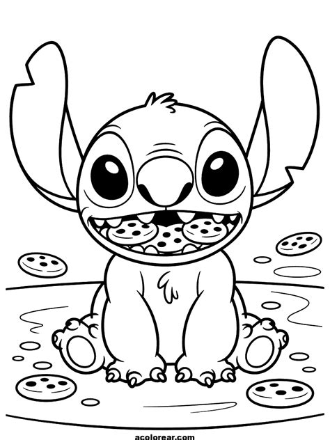 59 Dibujos De Stitch Para Colorear E Imprimir Acolorear
