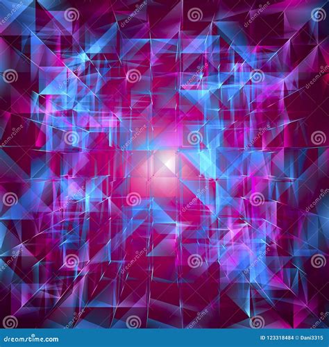 Abstract Geometric Background High Technology Data Transfer Co Stock