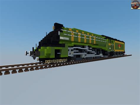 The Lner A4 Class The Fastest Steam Engine Model Minecraft Map