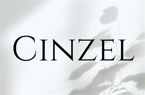 Cinzel Font｜good Fonts