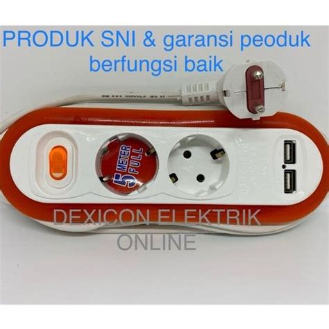 Stop Kontak Usb Usb Stop Kontak 2 LB Charger Usb Colokan Usb Terminal Usb Adapter Usb Charging
