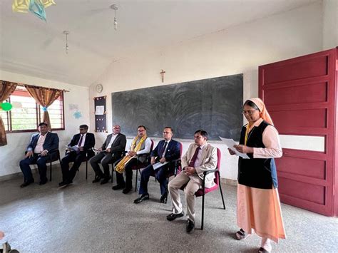Ambassador Handed Over A Library To St Joseph Vocational Training
