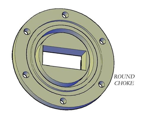 Rectangular Waveguide Flanges Space Machine