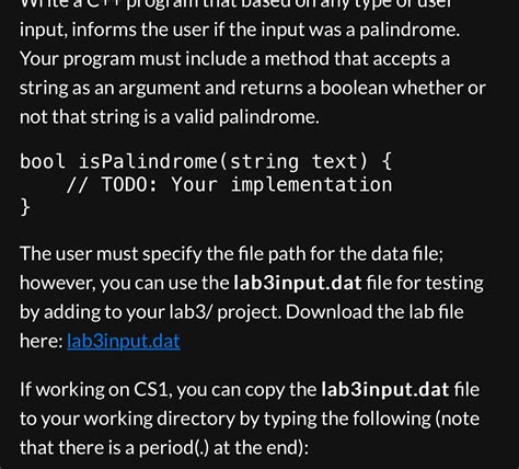 Solved Input Informs The User If The Input Was A