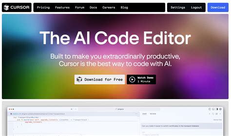 꿀팁 Cursor Ai Ai 기반 코드 편집기