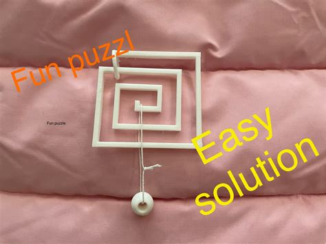Ball And String Puzzle By 3d Designs Makerworld